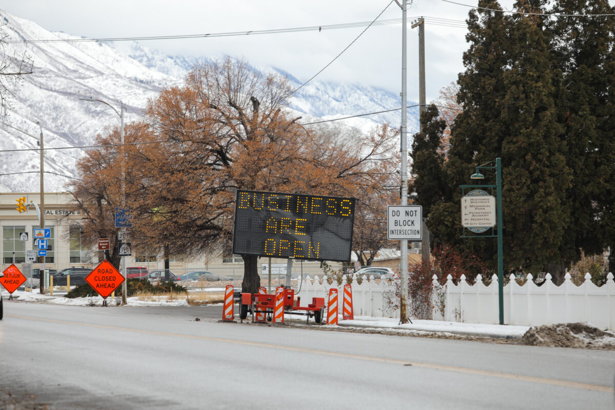 Payson’s Main Street closed until early summer for infrastructure ...
